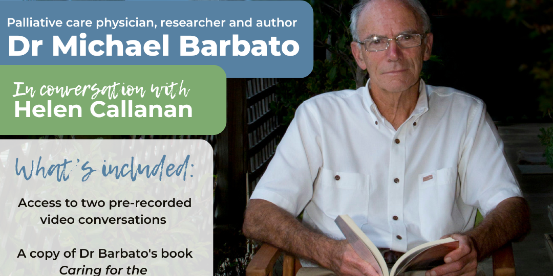 Dr Michael Barbato in Conversation with Helen Callanan | End of Life ...