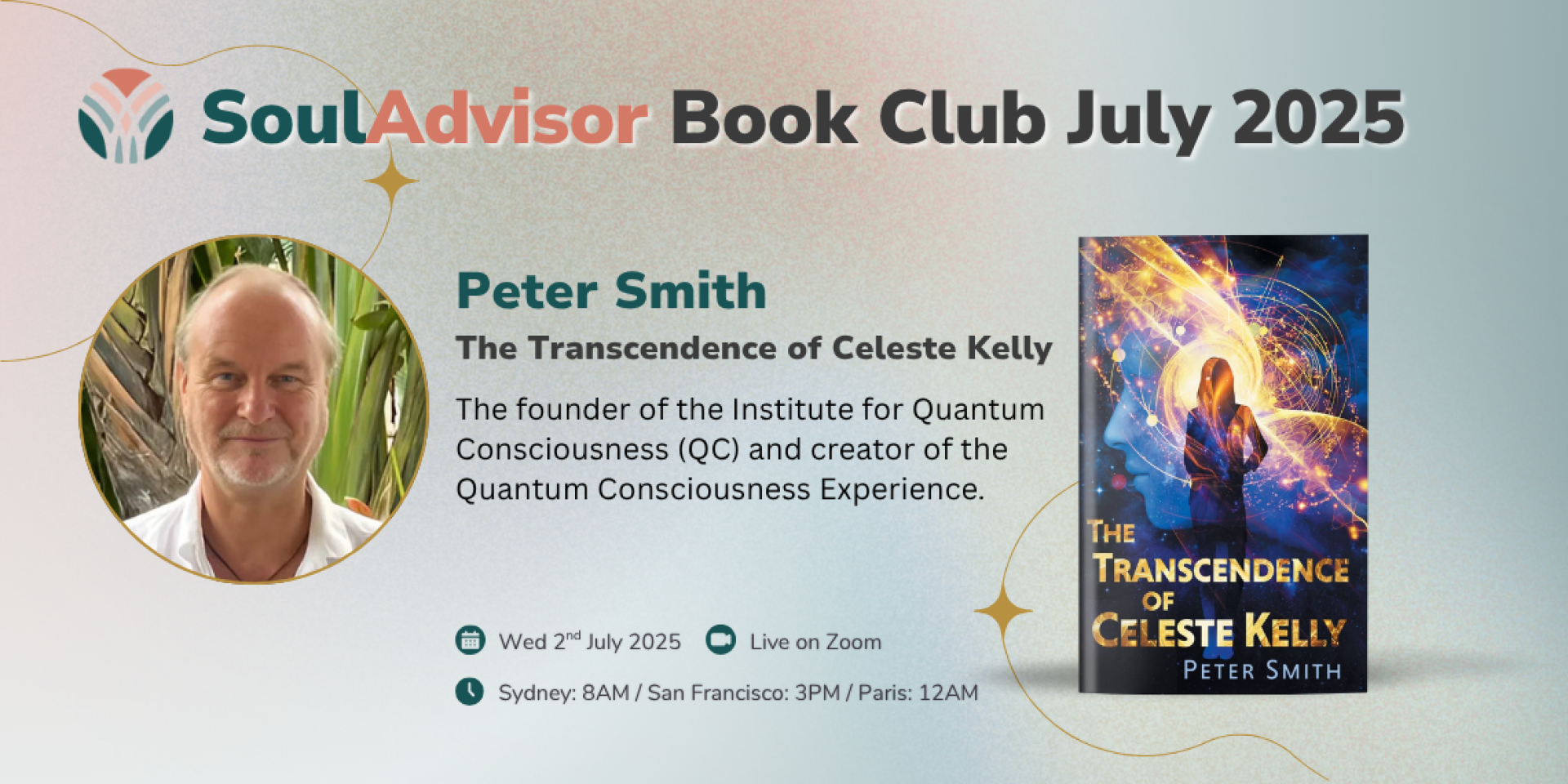 Peter Smith – The Transcendence of Celeste Kelly | SoulAdvisor Book ...